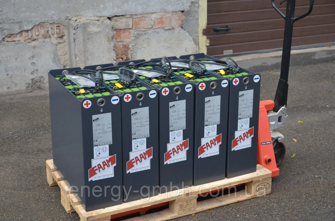 Тяговая батарея FAAM серия TTM, 2PzS250-24V, цена: 74400 ₴, купить на ...