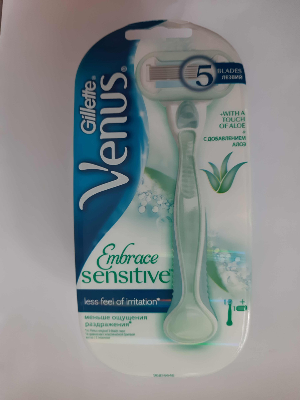 Станок женский для бритья Gillette Venus 5 Embrace + 1 картридж (Новый ...