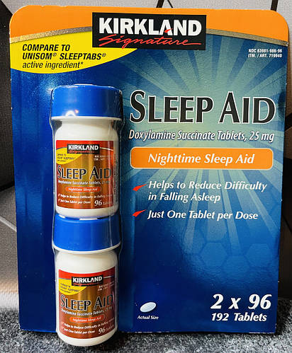 Купить Капсули для легкого засинання та гарного сну Kirkland Sleep Aid ...