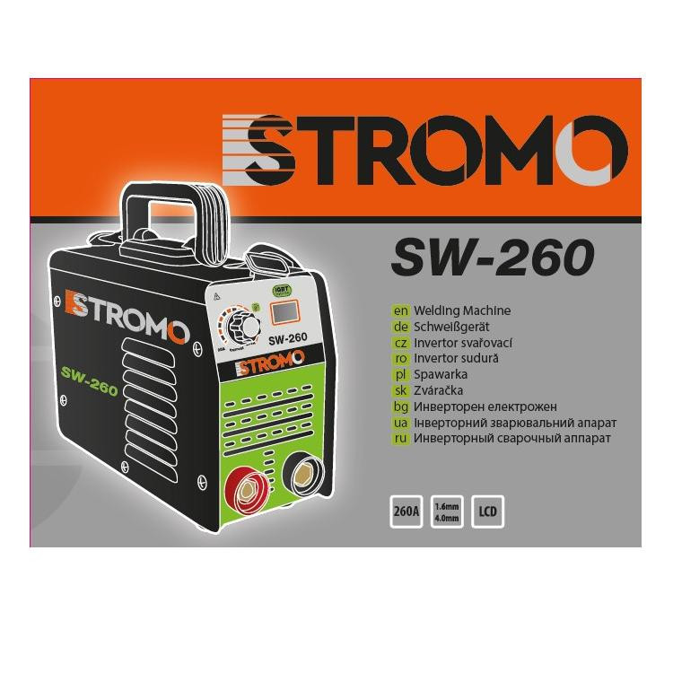 Сварочный инверторный аппарат Stromo SW-260 (с дисплеем) (ID#1466304754), цена: 1999 ₴, купить ...