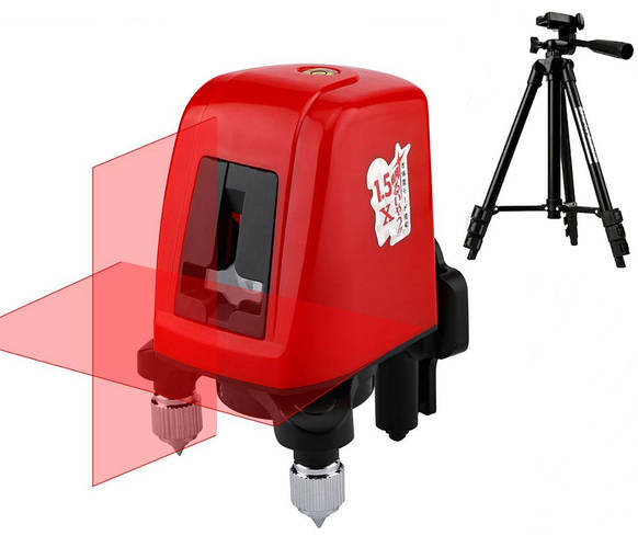 Лазерний рівень AcuAngle A8826D + штатив 1 метр+ перехідник с 1/4на 5/8 ...