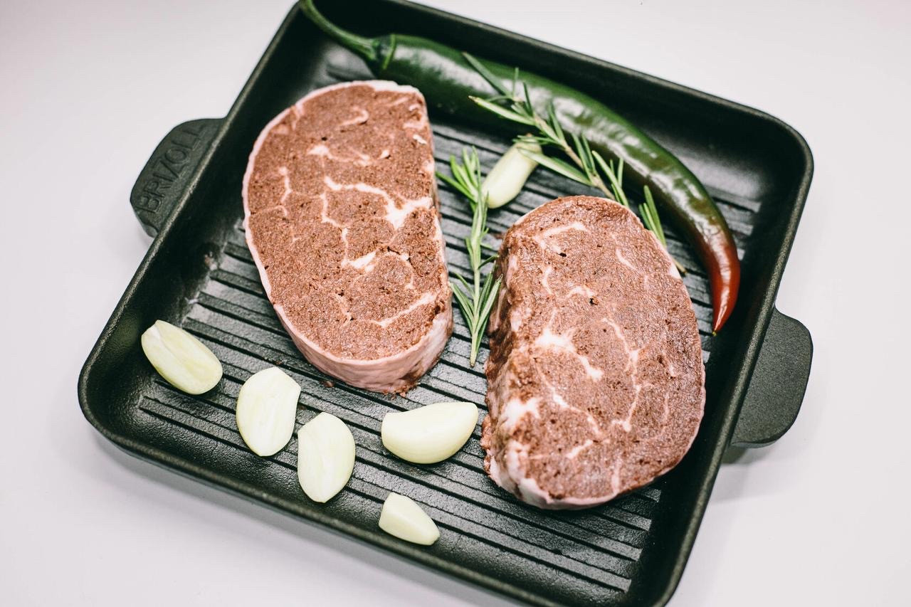 Растительный стейк веганский из соевого белка качественный диетический ...