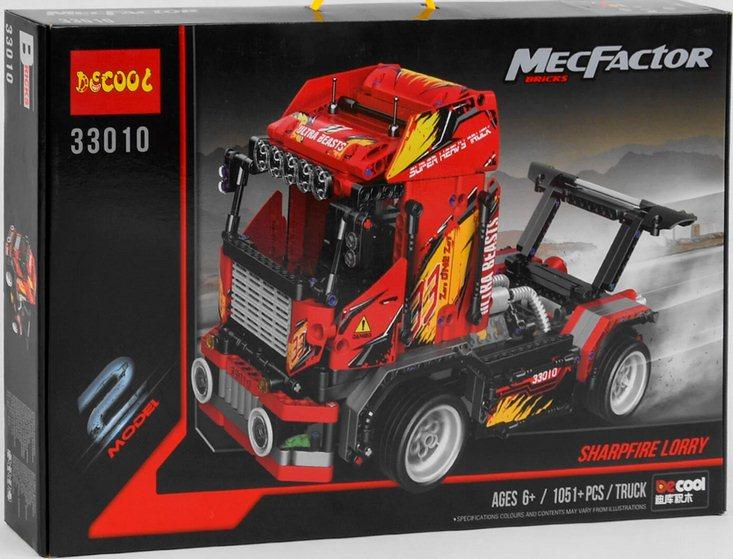 Конструктор DECOOL Mec factor Скоростной тягач 1051 элемент 33010, цена: 1294 ₴, купить на Prom.ua