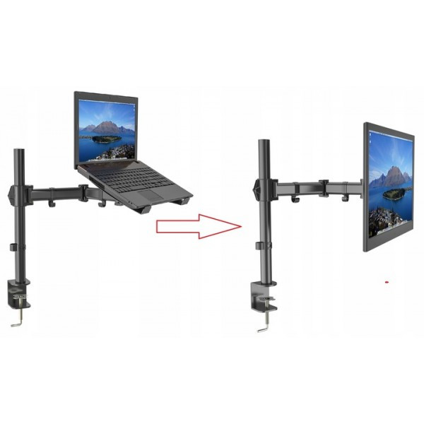 Кронштейн настільний для ноутбука Ergosolid VX-08 10 "- 30" VESA з ...