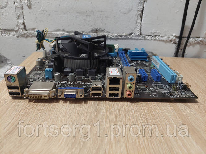 Комплект материнська плата Asus P8H61-M LX2+процесор I3-2120+4ГБ+кулер ...