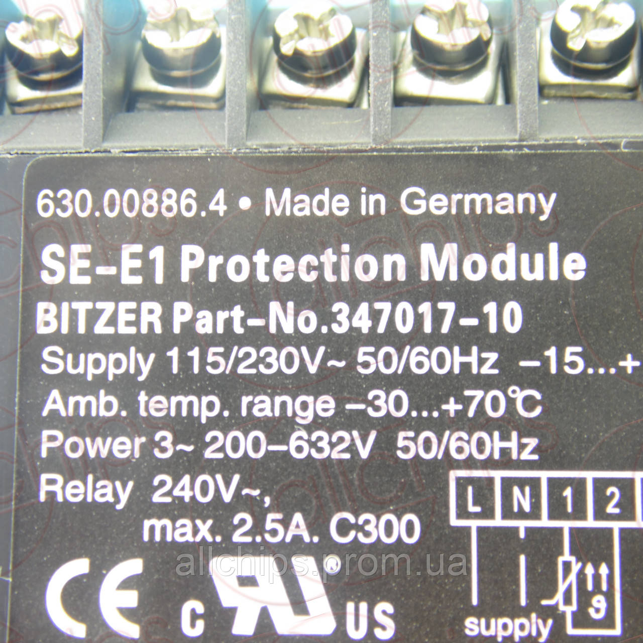Купить Реле защиты Bitzer SE-B1=347017-10 module, цена 7538.10 ₴ — Prom ...