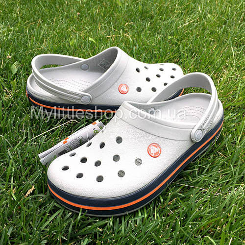 Купить Сабо Crocs Crocband 36 р 22.5-23 см Серые 11016-01U-M4/W6 Light ...