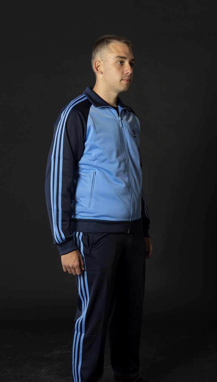 Мужской спортивный костюм адидас Тенис голубой Винтаж 90-х Adidas ...