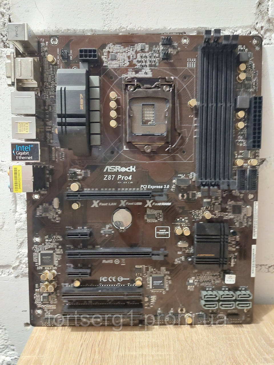 Материнська Плата ASRock Z87 PRO4 Socket 1150 — Купить Недорого на Bigl ...