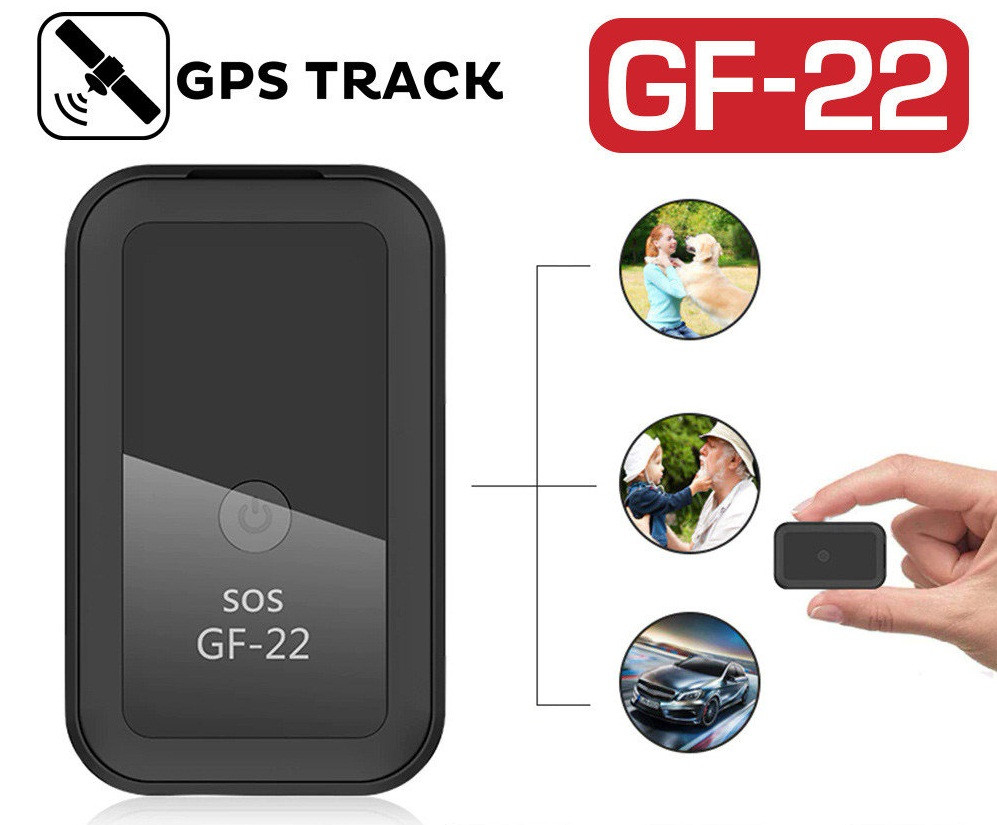 Магнитный Gps Трекер Маячок для Отслеживания WIFI + LBS + GPS GF22 ...