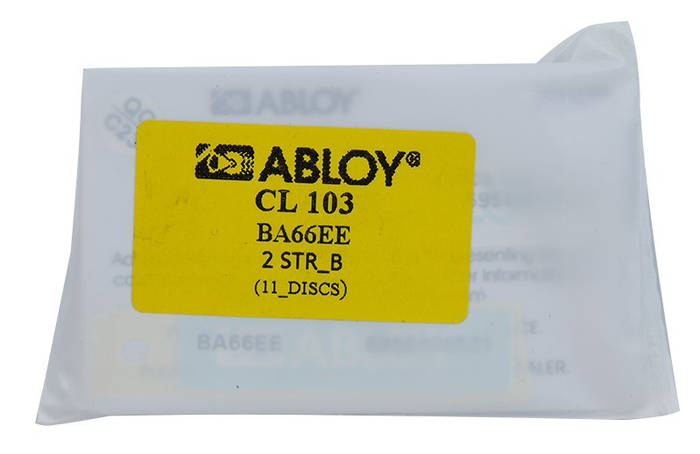 Купить Замок для оборудования ABLOY CL103 19мм 28,5мм SENTRY 2KEY STR B ...