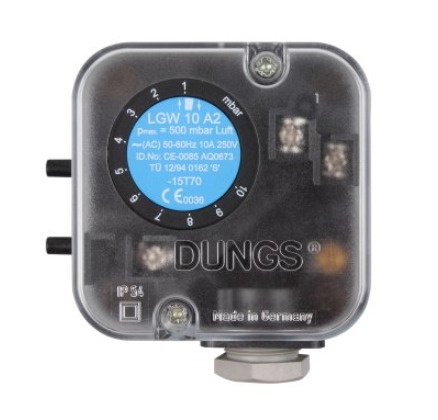 Купить Датчик давления Dungs LGW 10 A2 (пресостат LGW10A2 art. 107417, 272336), цена 2300 грн ...