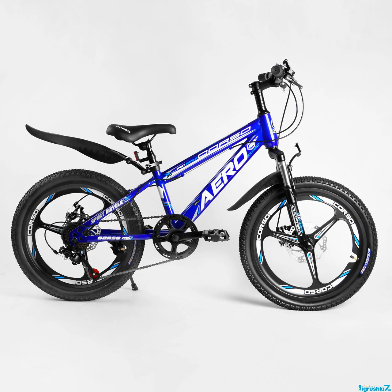 Велосипед Детский Спортивный 20 Дюймов CORSO «AERO» 11755 ПОЛУФЭТБАЙК ...