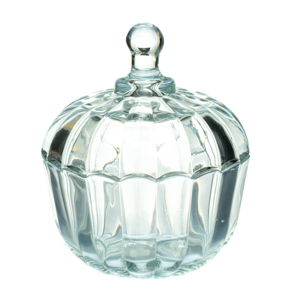 Сахарница десертница стекло Lefard 12х14 см 8809 017 новинка продажа цена в Киеве Сахарницы