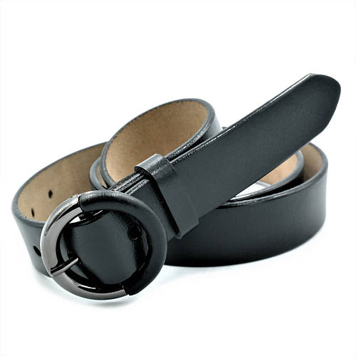 Купить Кожаный женский ремень Weatro Черный koz-zh3-kit-01, цена 380 ...