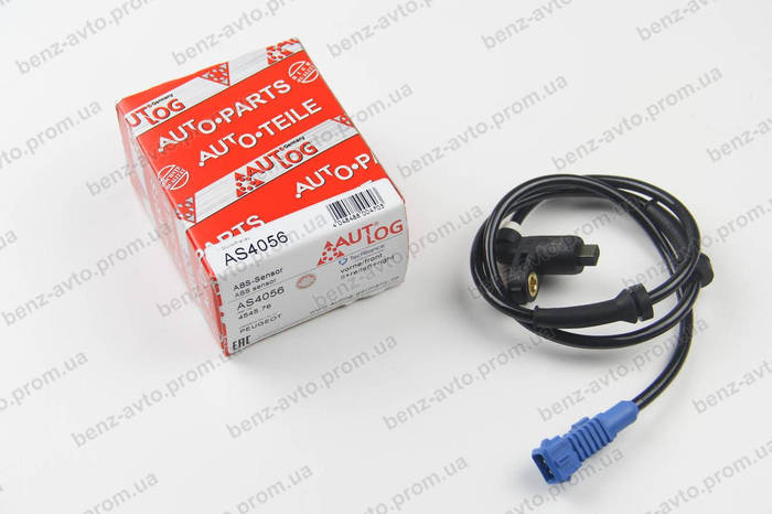 Купити Датчик ABS Peugeot 206 1.1-2.0HDI 98- перед Л/Пр виробник AUTLOG AS4056, ціна 601 ...