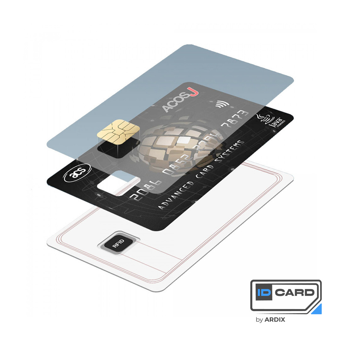Купити Смарт-карта ACS ACOSJ Java Card, безконтактна/контактна, біла ...
