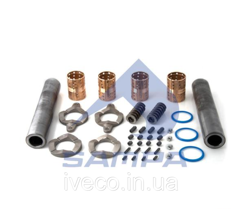 Ремкомплект шкворня осі поворотної BPW комплект на вісь 0980102350 09 ...