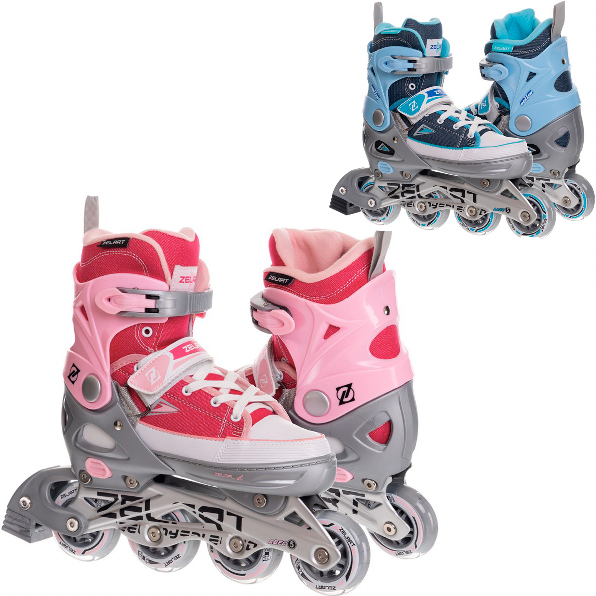 Ролики Раздвижные Zelart Roller 2917: Размер 29-32, 33-36, 37-40, 40-43 ...