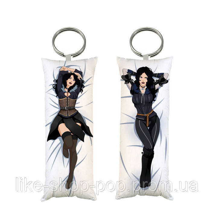 Брелок Мини-дакимакура Йеннифер Ведьмак 4*10 См (br0021) — Купить ...