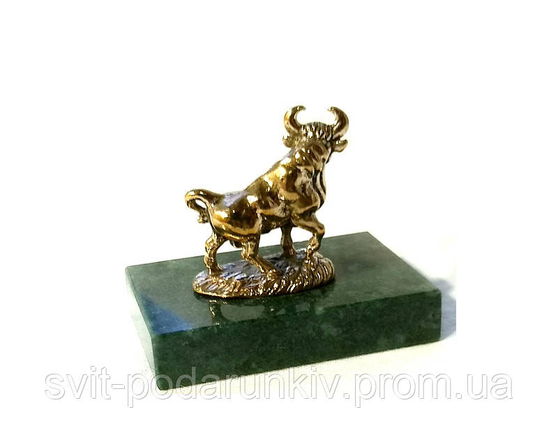 Купити Статуетка Бика з бронзи на подарунок ціна 385 грн Prom Ua Id 1298156720