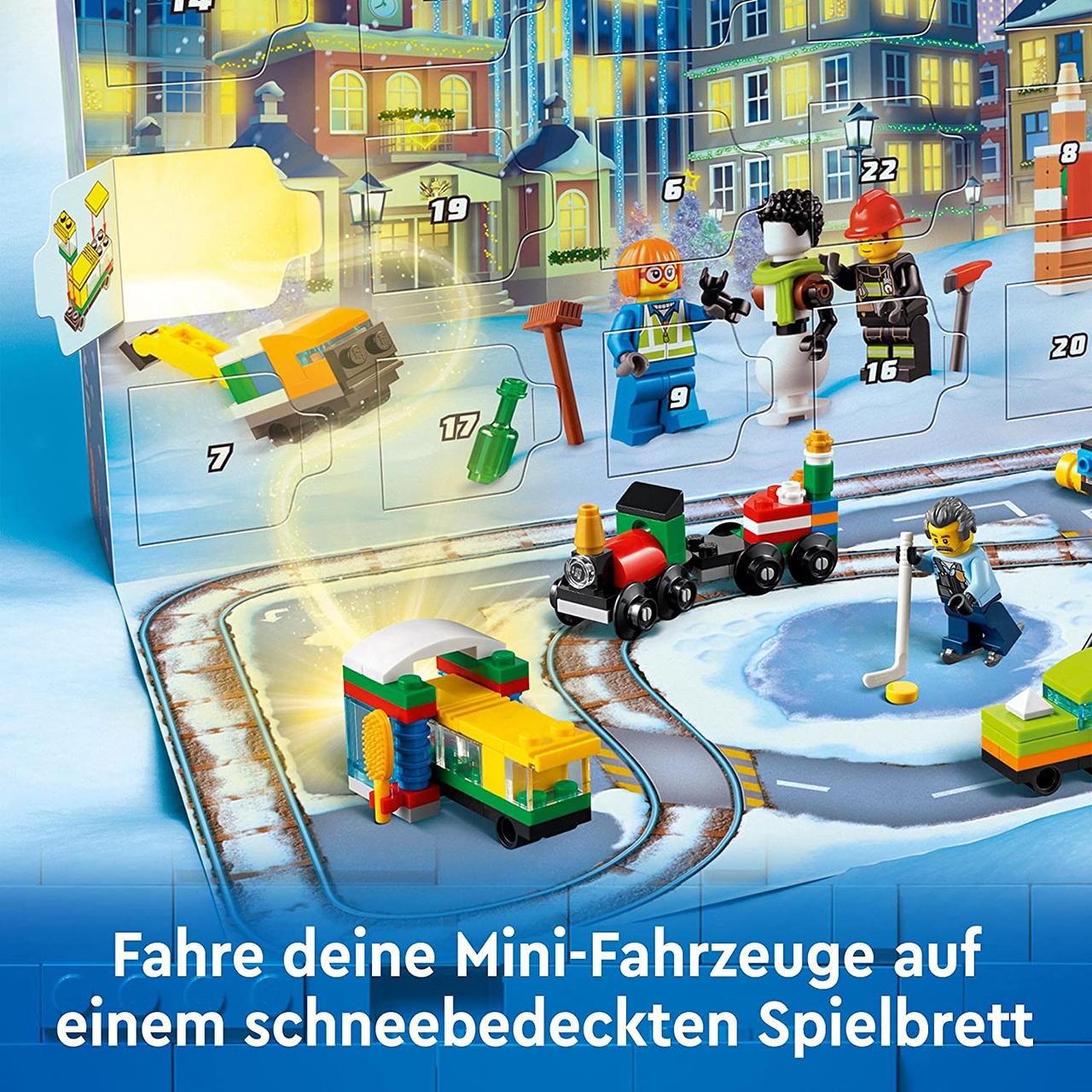 Адвент календар LEGO CITY - advent Новорічний календар Лего 60303 LEGO ...