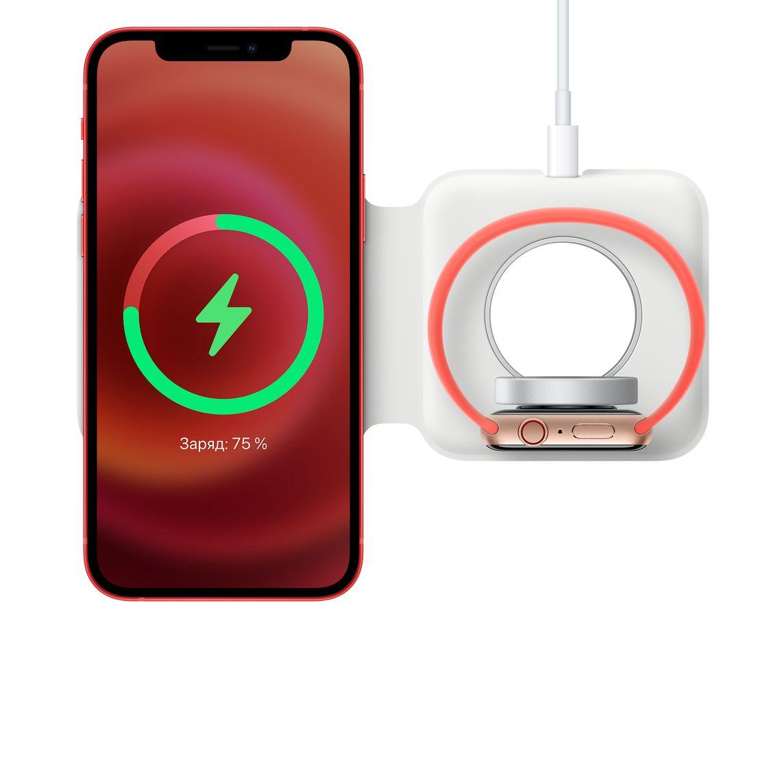 Apple MagSafe Duo Charger (MHXF3) — Купить Недорого на Bigl.ua (1475300881)
