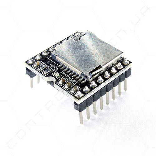 Модуль MP3 звуковой MP3-TF-16P аналог DFPlayer Mini microSD (ID ...