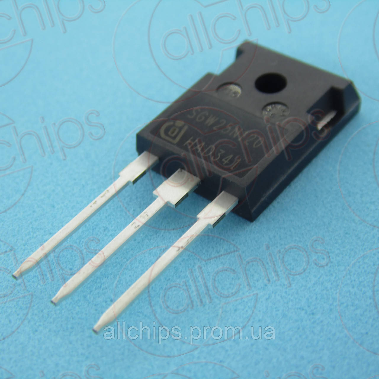 Купити IGBT NPN 1200В 25А Infineon SGW25N120 TO247, ціна 418.34 грн ...