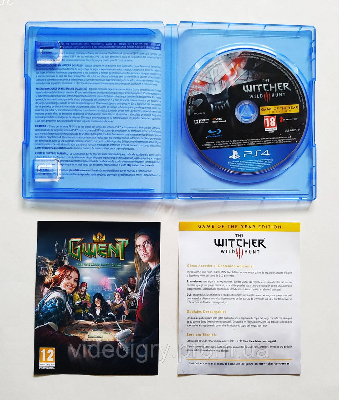 Купить The Witcher 3: Wild Hunt Game of the Year Edition v1.30 (PS4) БУ ...