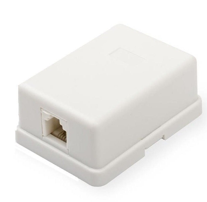 Купити Розетка Rj45 Atcom 60251 зовнішня Utp сat 6 1 порт Rj45 ціна 85 грн Prom Ua Id