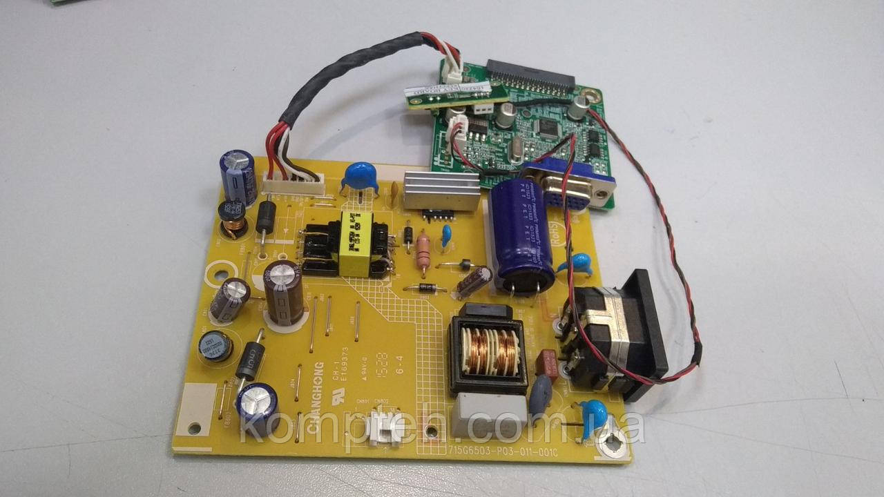 Плата Питания к Монитору Philips 193V5L, 240v, 240v5q, AOC M2470SW ...