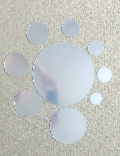 Купить Зеркальные акриловые наклейки круги диаметр от 4см до 19,5см ...