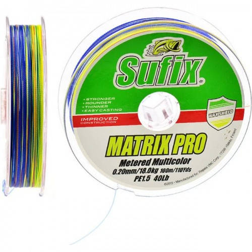 Шнур SUFIX MATRIX PRO 250 метров MULTI 0.15, 10.0 (ID#1477181696), цена: 1093 ₴, купить на Prom.ua