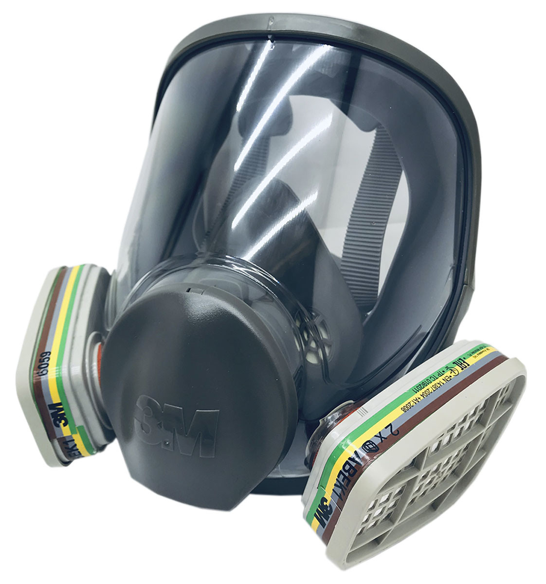 Повнолицева маска 3M 6800 + фільтри 6059 ABEK1 | Захист від газів ...