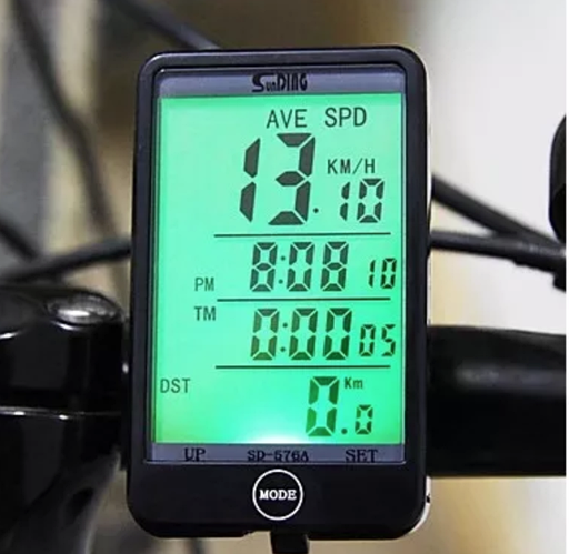 Купити Вело комп'ютер +підсвітка сенсорний SunDing SD-576 A 5+см 27 ...