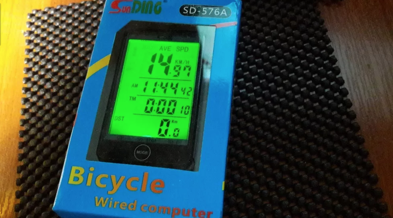 Купити Вело комп'ютер +підсвітка сенсорний SunDing SD-576 A 5+см 27 ...