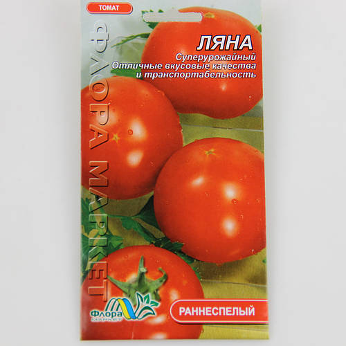 Томат Ляна круглий червоний ранній, насіння 0.3 г, ціна 4.90 грн - Prom ...