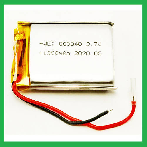 Літій-полімерний акумулятор Li-pol 803040, 1000 mAh 3.7V 1 шт. (ID ...