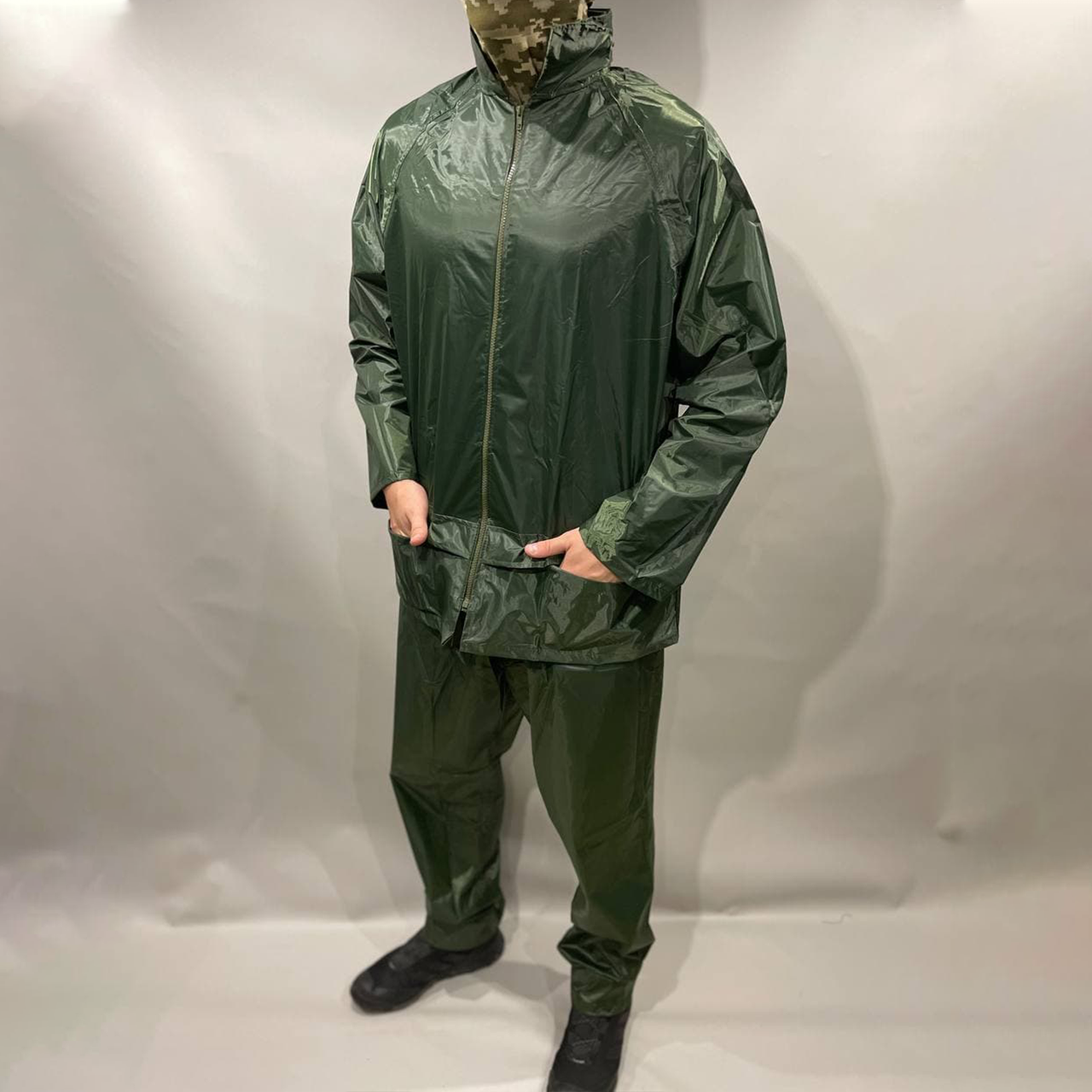 Водонепроницаемый костюм - дождевик ПВХ Олива (ID#1478034403), цена ...