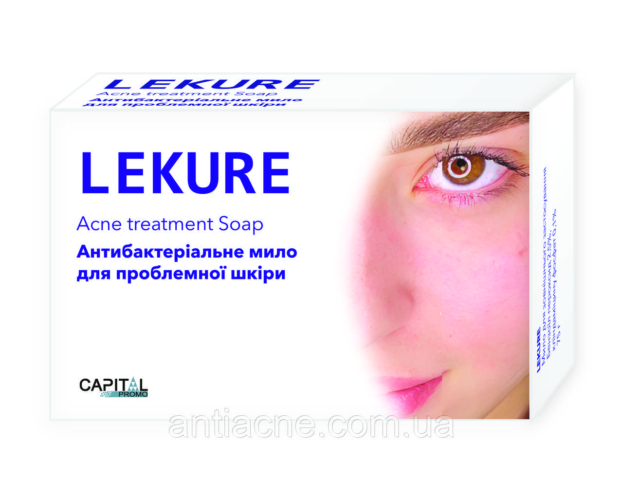 LEKURE мило антибактеріальне для проблемної шкіри: продаж, ціна у Києві ...