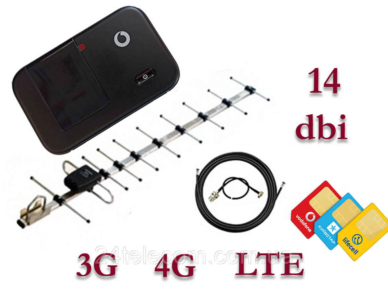 Полный комплект для интернета 3G/4G/LTE Роутер Huawei R215 +ARN-900 14 ...