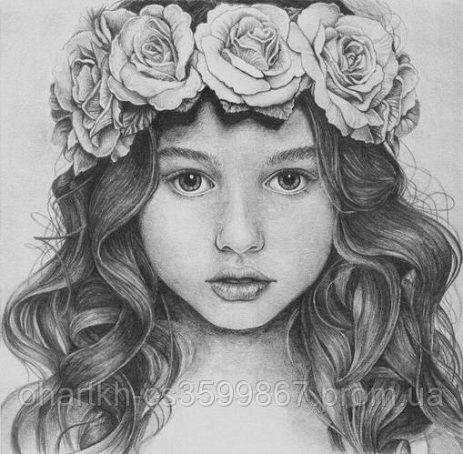 Малюнок олівцем портрет по фото Id 1493609091 ціна 400 ₴ купити на Prom Ua