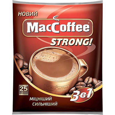 Maccoffee 3 в 1 strong - купить недорого на Prom.ua: цены, акции и ...