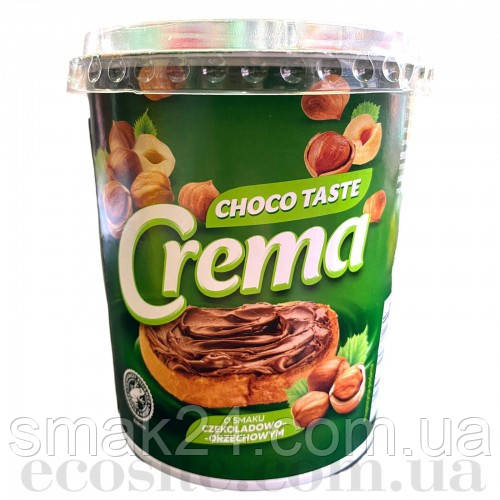 Купить Шоколадно-ореховый крем (паста) Choco Taste Польша 400г, цена 71 ...