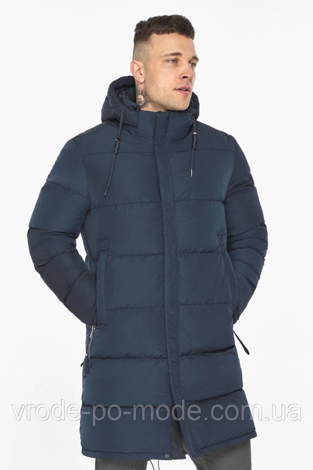 Куртка Мужская Длинная на Зиму Braggart "Dress Code" Синяя, до -30°C ...