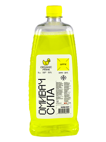 Омыватель зимний Organic Рrink -20 °С "Цитрус" ПЕТ 1 л (012027 ...
