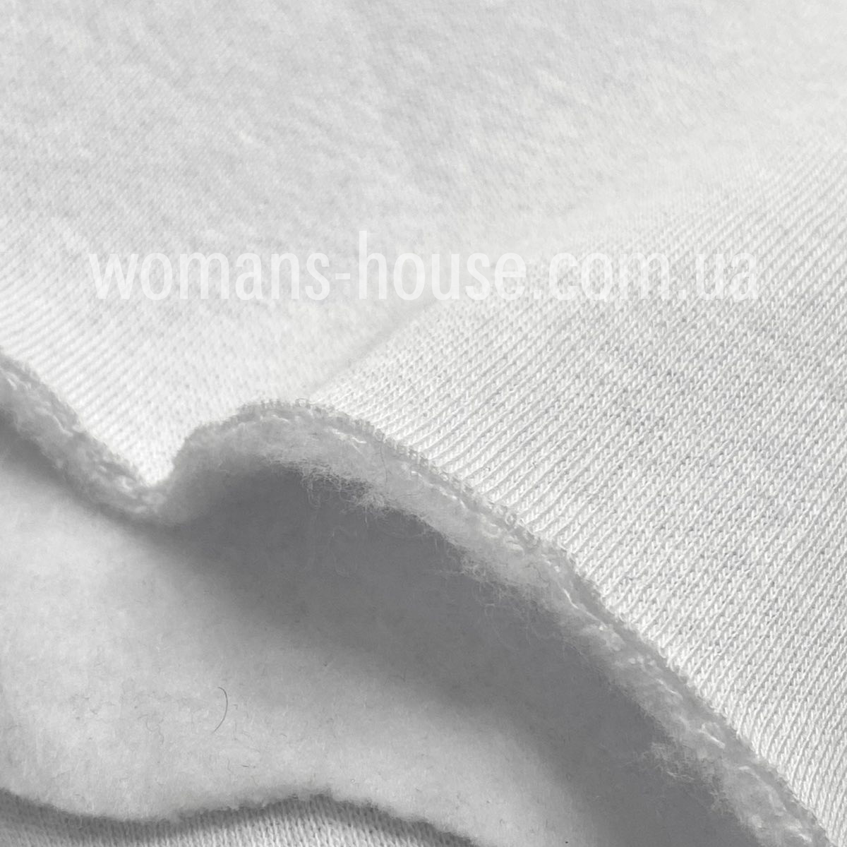 Купить Ткань трехнитка на флисе Турция Белый, цена 349.97 грн — Prom.ua ...