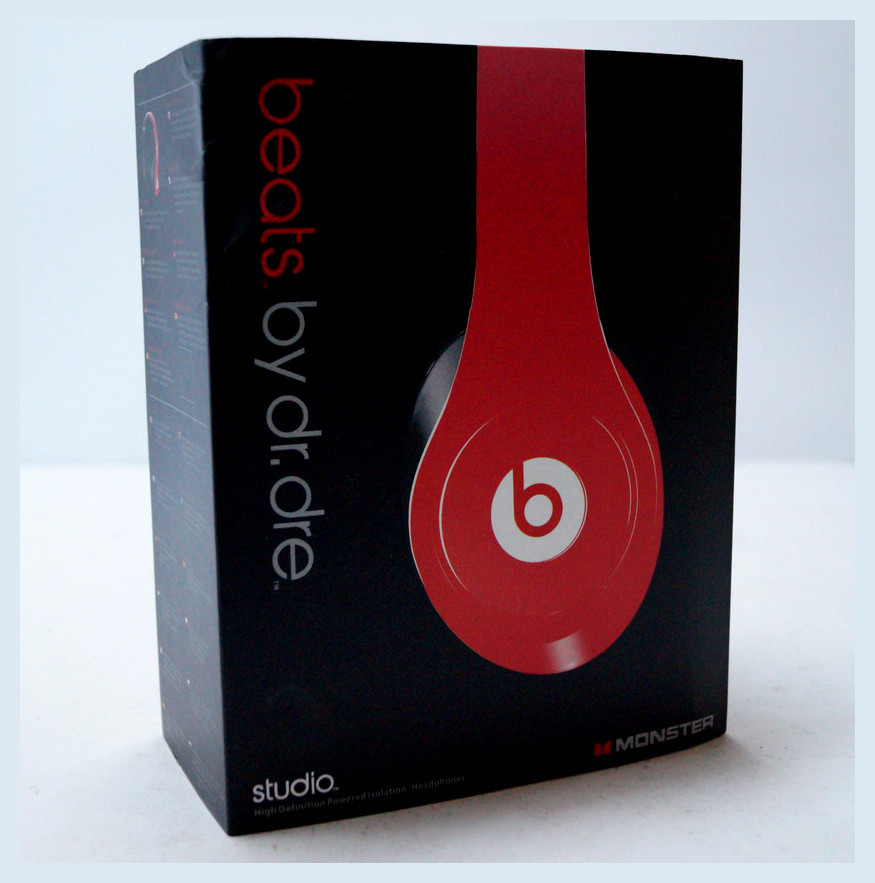 Мультимедійні стереонавушники Monster Beats Studio by Dr. Dre (Червоні) (ID#218890133), ціна ...