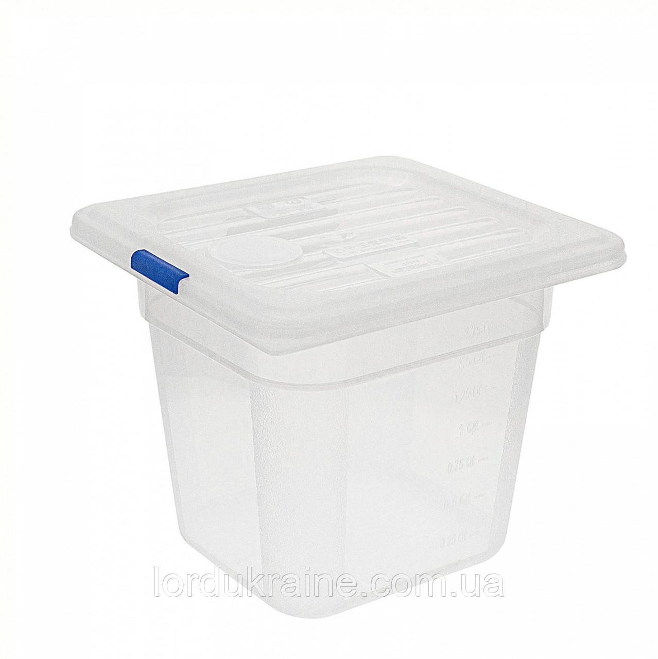 Контейнер для зберігання з кришкою поліпропілен 1/6 150 мм 2 л - купити ...